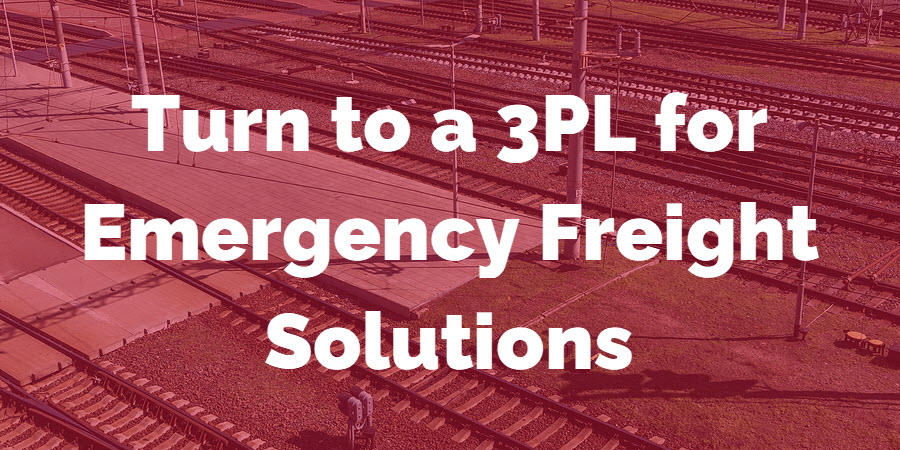 Turn to a 3PL for emergency freight solutions
